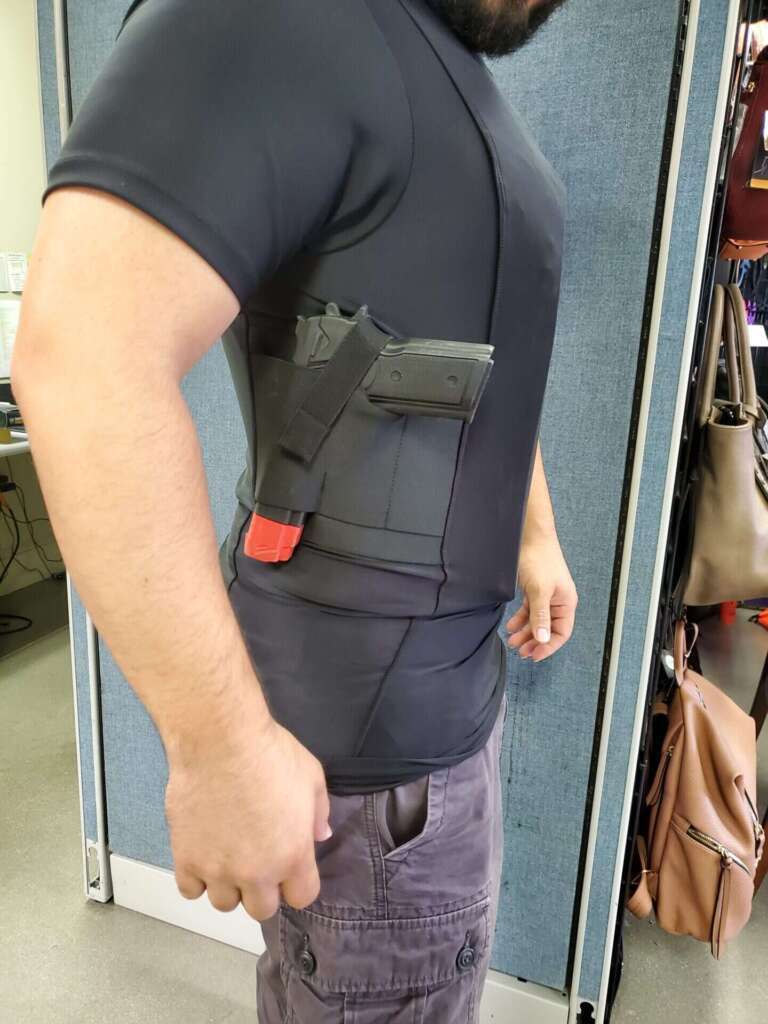 Safe-T-Shirt (Ballistic Plate Carrier with Dual Holster)