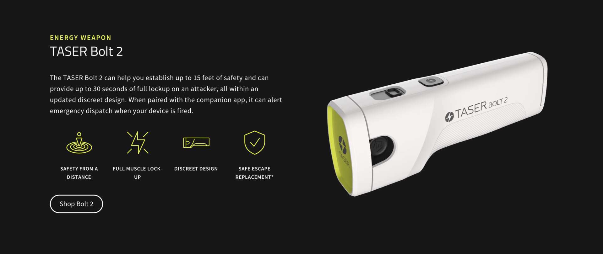 Purchasing A Taser Bolt 2 - All You Need to Know | Self Defense Mall