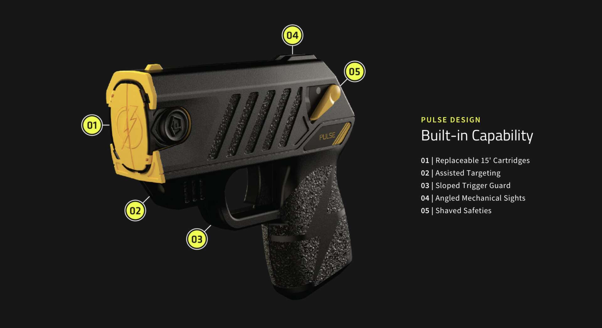 TASER Pulse Plus - Powerful yet lightweight Self Defense Solution