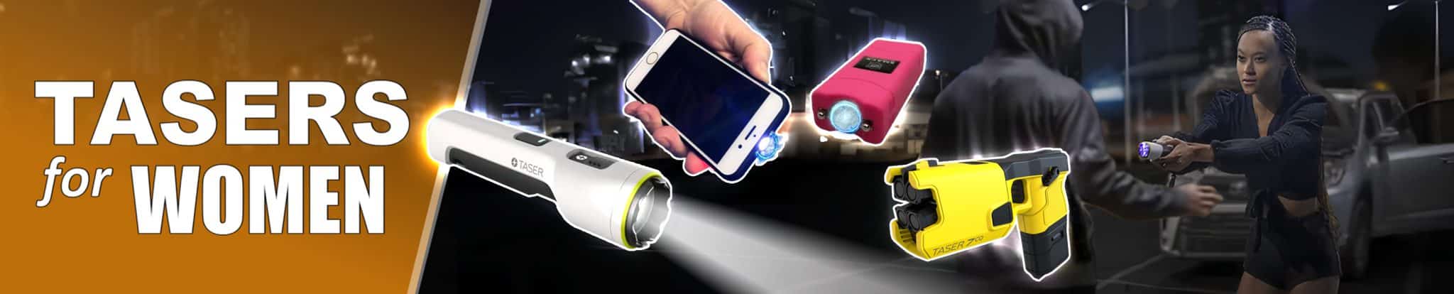 Buy TASER for Women's Protection | Stun Guns for Women