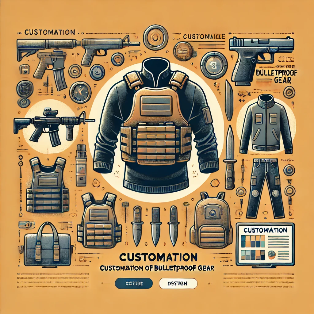 Customization of Bulletproof Gear | Personalize Vests, Backpacks, and ...