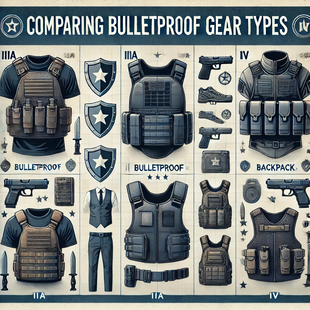 Comparing Bulletproof Gear Types | Vests, Backpacks, and Clothing ...
