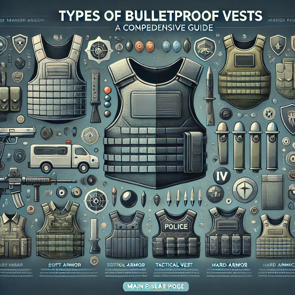 Types of Bulletproof Vests: A Complete Guide